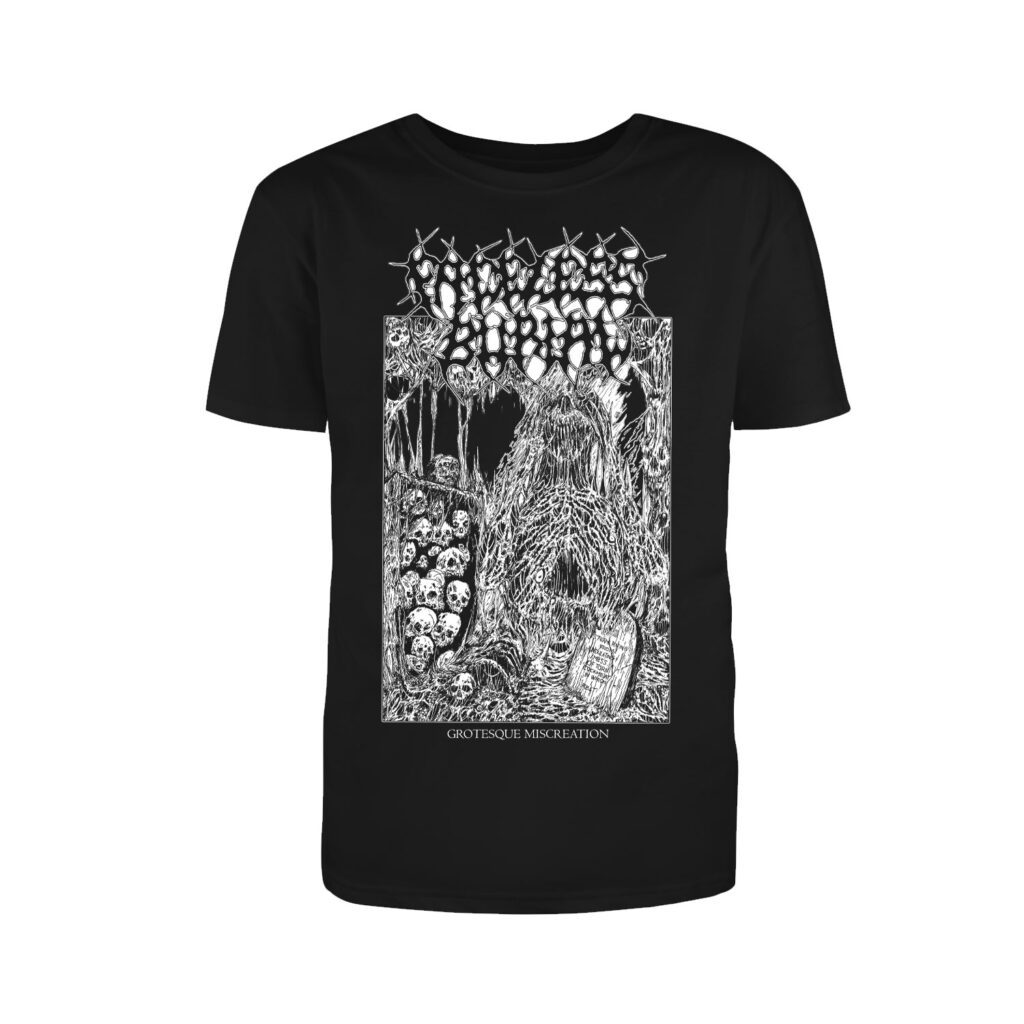 Faceless Burial – Grotesque Miscreation T-Shirt – Blood Harvest
